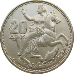 Greece 20 drachmas 1960 [eur16244]